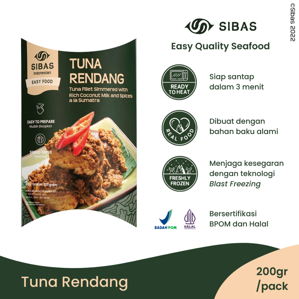 Jual Sibas RTH - Ikan Tuna Rendang Siap Saji / Rendang Ikan Tuna Khas ...