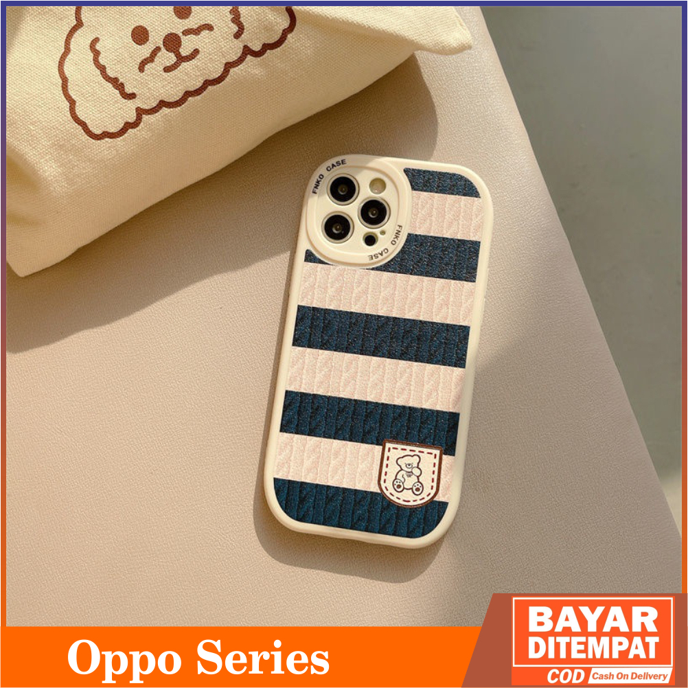 Jual Case Oppo A3s A5 A5 2020 A5s A76 A9 2020 A11k A12 F9 Strip Dove