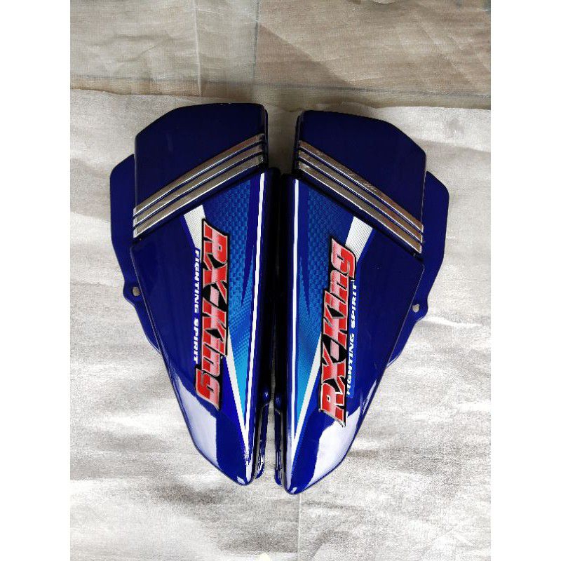 Jual box aki tutup aki rx king tahun 2003 warna biru set stiker dan ...