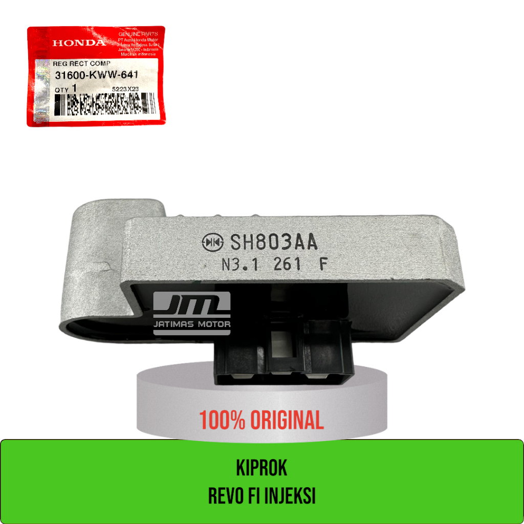 Jual Regulator rectifier kiprok revo fi injeksi 31600-KWW-641 | Shopee ...