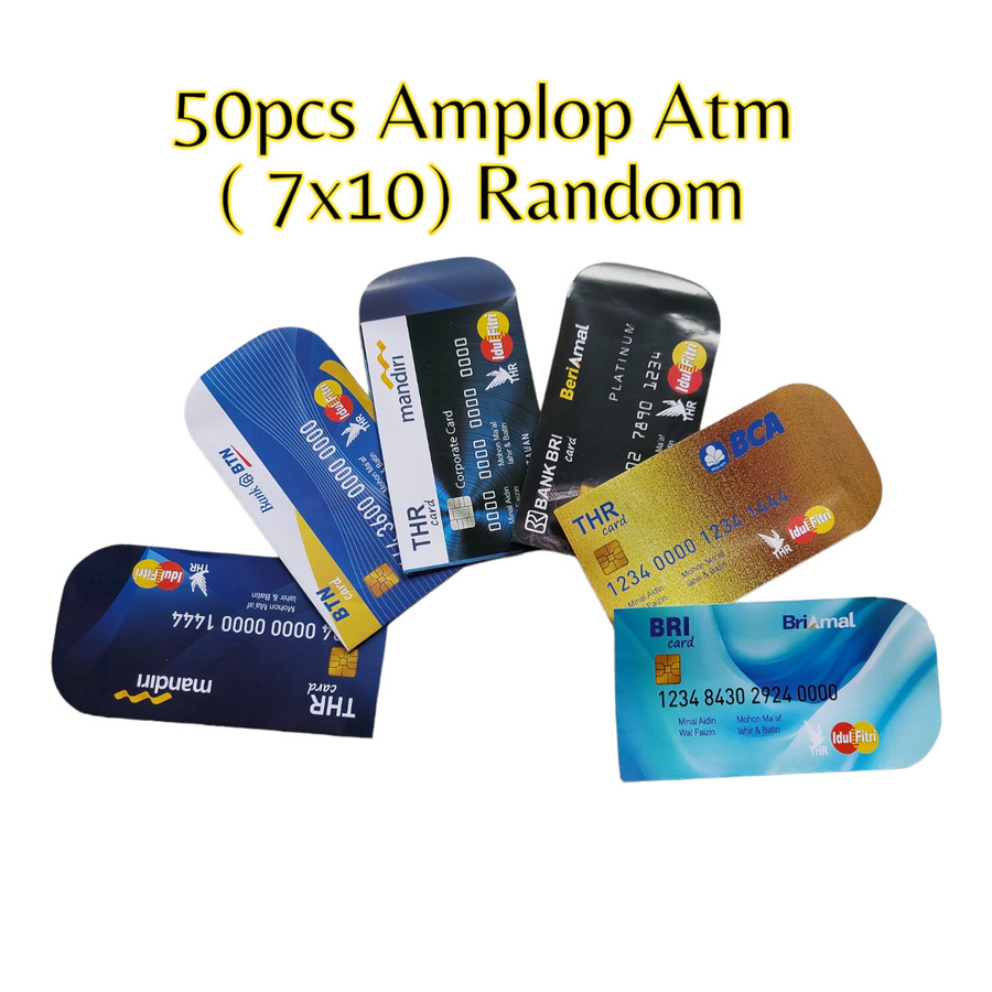 Jual Amplop lebaran idul fitri isi 100 - 50 lembar mix ATM KK uang snack | Shopee Indonesia