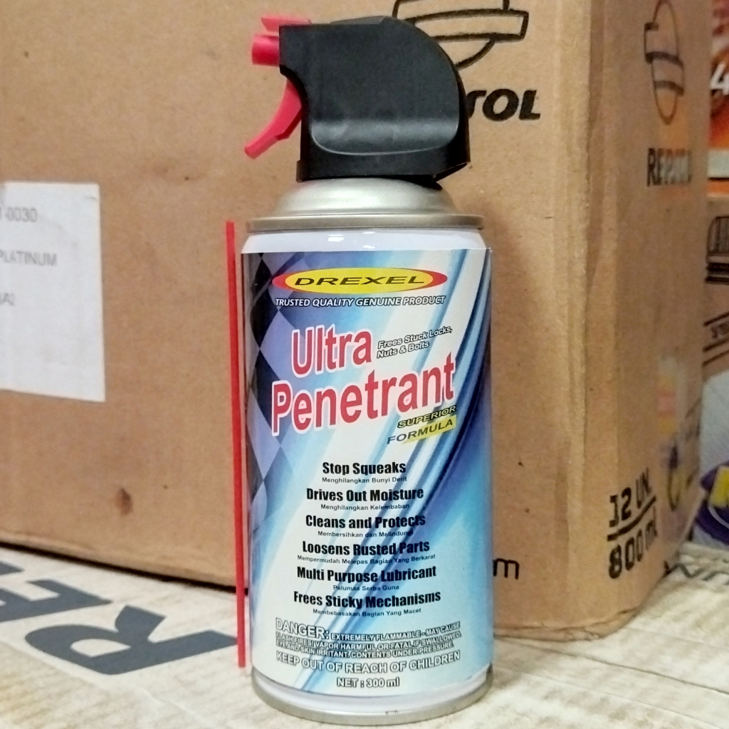 Jual CAIRAN ANTI KARAT / PENETRANT DREXEL ULTRA PENETRANT 300 ML NOZZLE ...