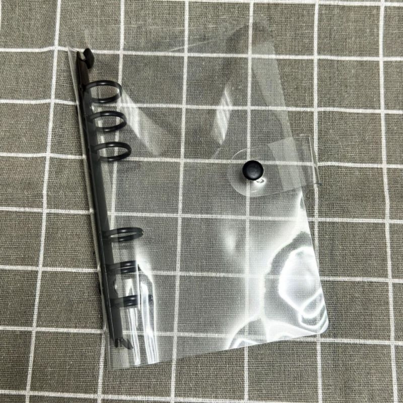 Jual A5 A6 Binder Besi Warna Transparan 6 Ring | Shopee Indonesia