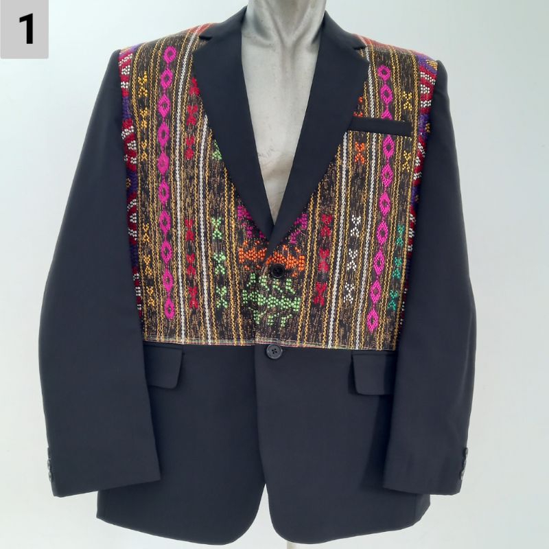 Jual Jas Batik motif Ulos Sumatera / Jas ulos Sumatera/ Jas tenun ulos ...