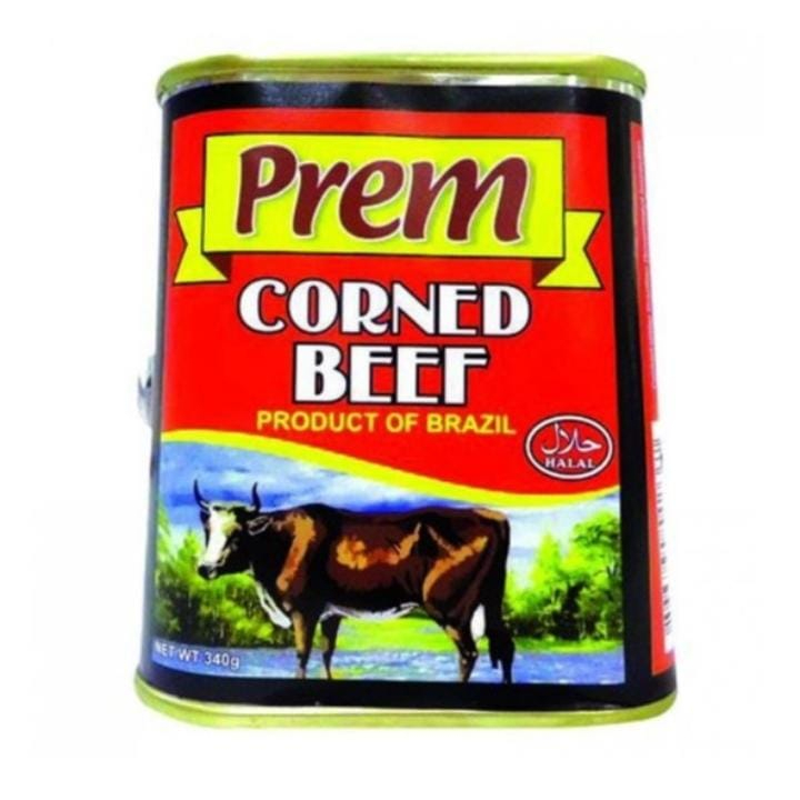 Jual PREM CORNED BEEF 340g Product of Philippines | Shopee Indonesia