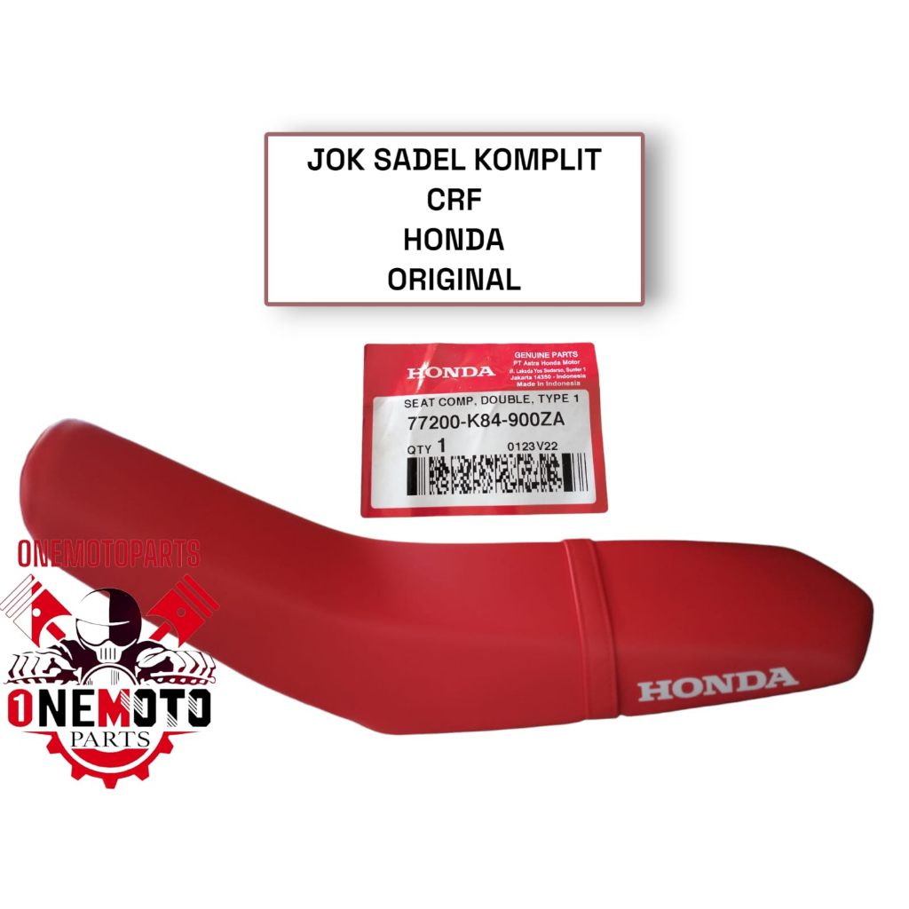 Jual JOK SADEL KOMPLIT CRF 150 WARNA MERAH HONDA 77200-K84-900ZA ...