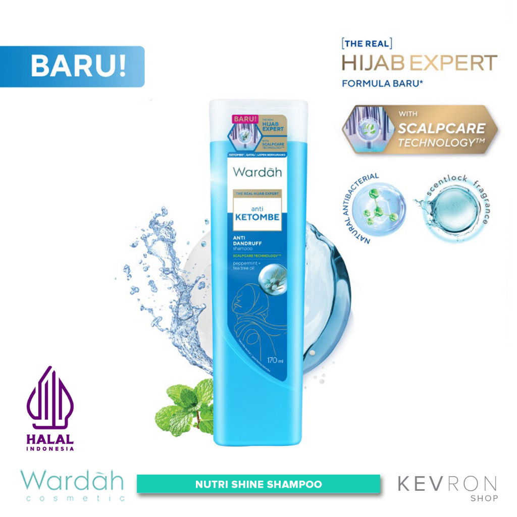 Jual Wardah Anti Dandruff Shampoo 170ml - Sampo Anti Ketombe | Shopee ...