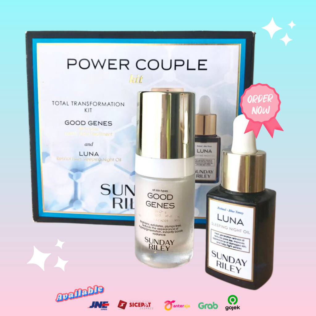 Jual SUNDAY RILEY POWER COUPLE KIT GOOD GENES + LUNA OIL | Shopee Indonesia