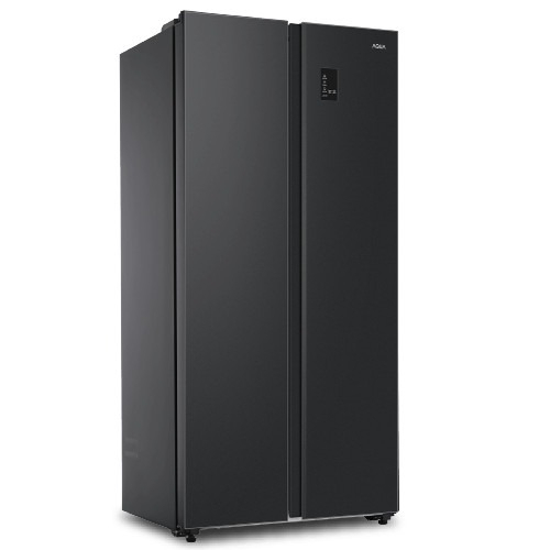 Jual KULKAS SIDE BY SIDE AQUA 480 LITER 41 WATT - AQR 565 IM GB ...
