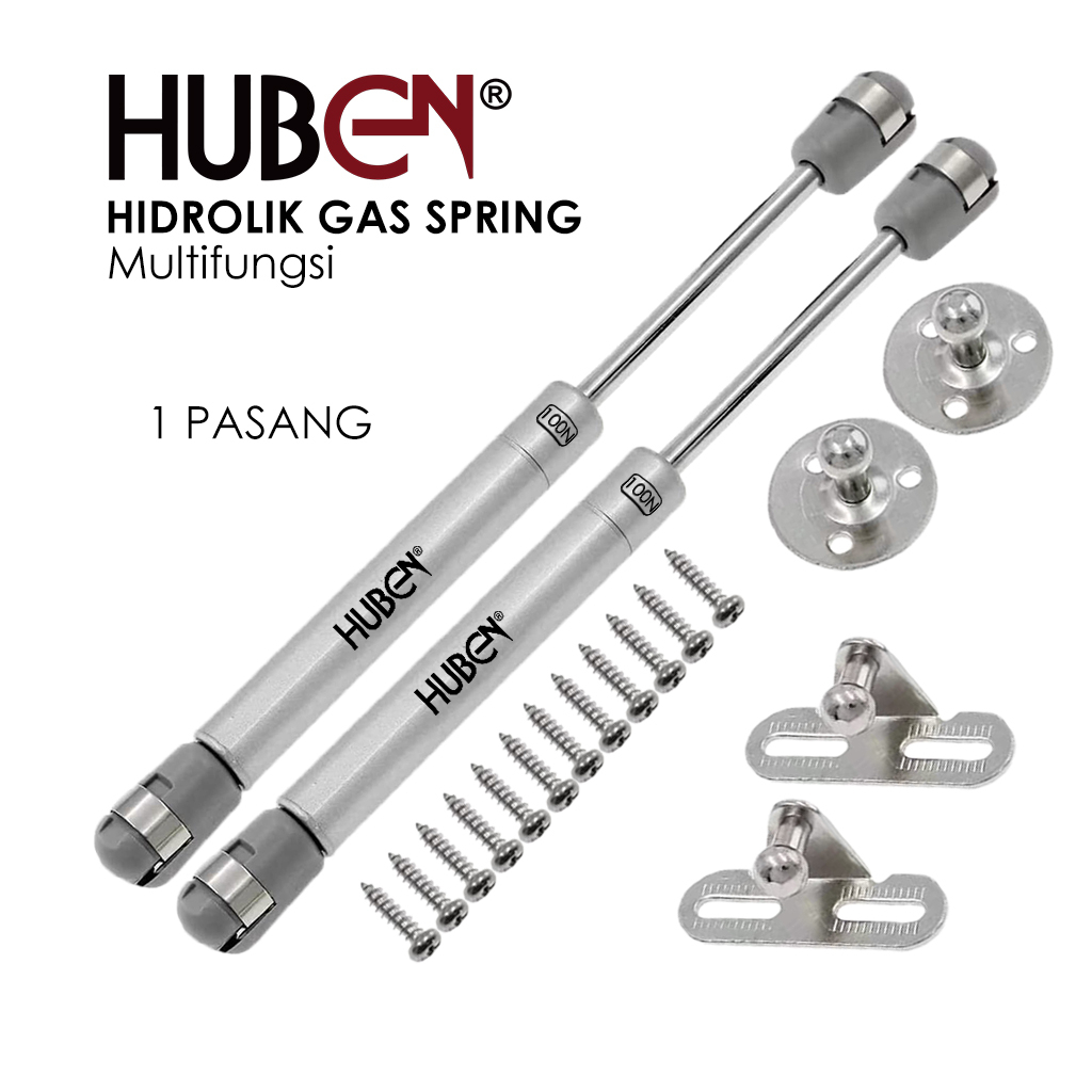 Jual Hidrolik Lemari HUBEN Original HUBEN Hydraulic Gas Spring 2PCS ...
