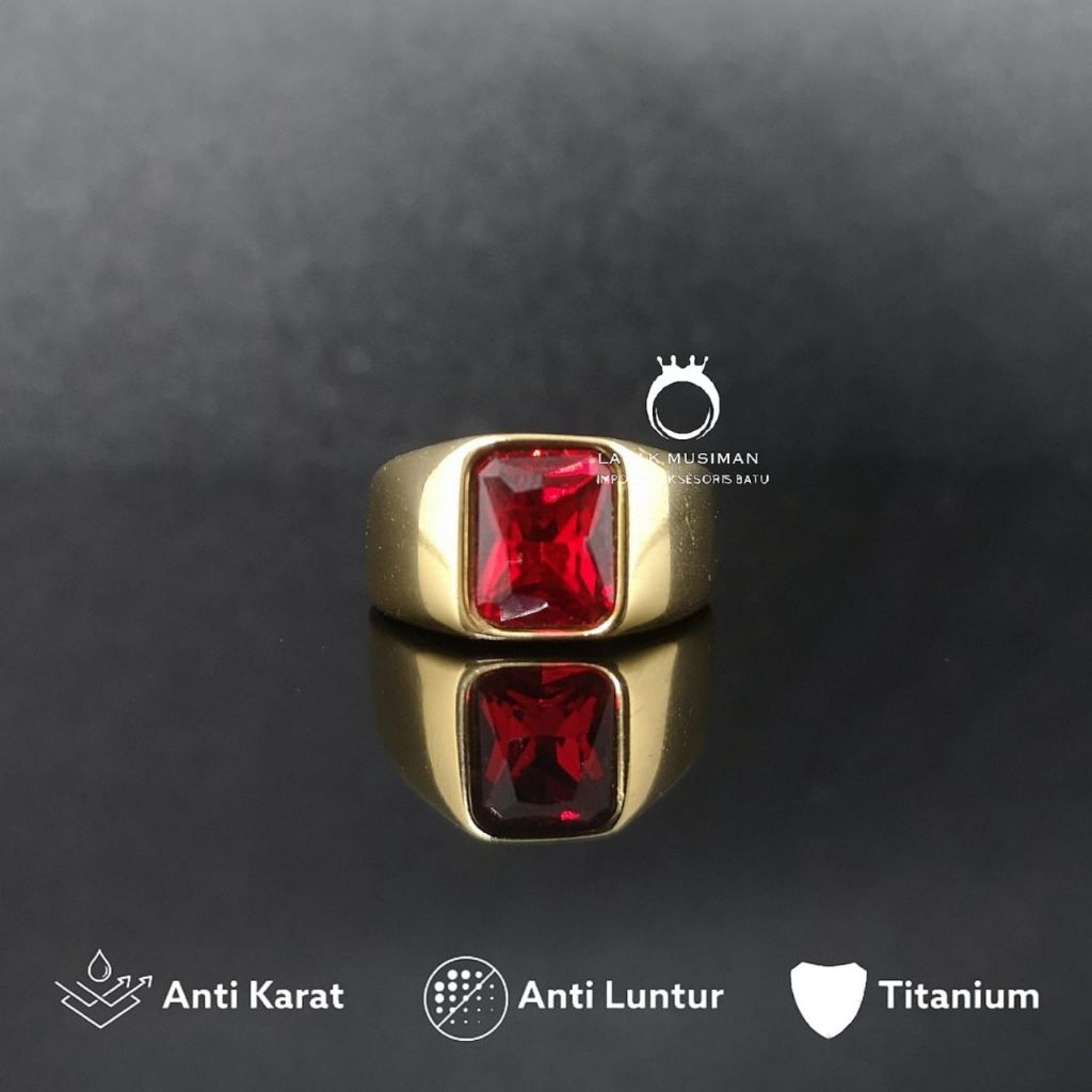 Jual CINCIN MERAH RUBY SIAM PRIA SUPER KEREN - SUPER EKSLUSIF WARNA ...