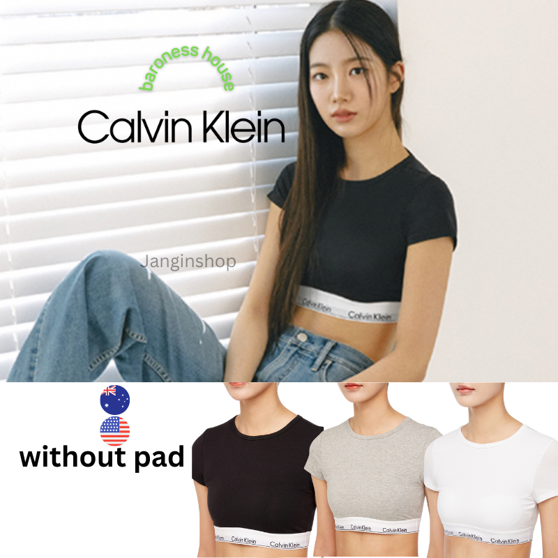 Jual Calvin Klein MODERN COTTON T-SHIRT BRALETTE | Shopee Indonesia