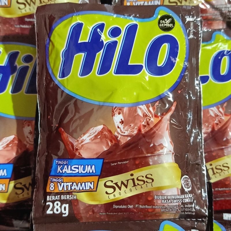 Jual Hilo Swiss Chocolate 1Renceng 10Sachet 28gr | Shopee Indonesia