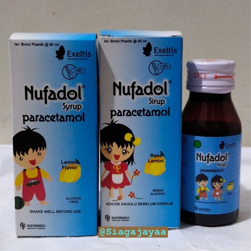 Jual Nufadol Syrup 60ml | Shopee Indonesia