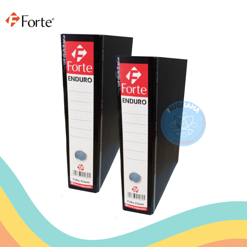 Jual ORDNER FORTE ENDURO F4 75MM (1 PCS) | Shopee Indonesia