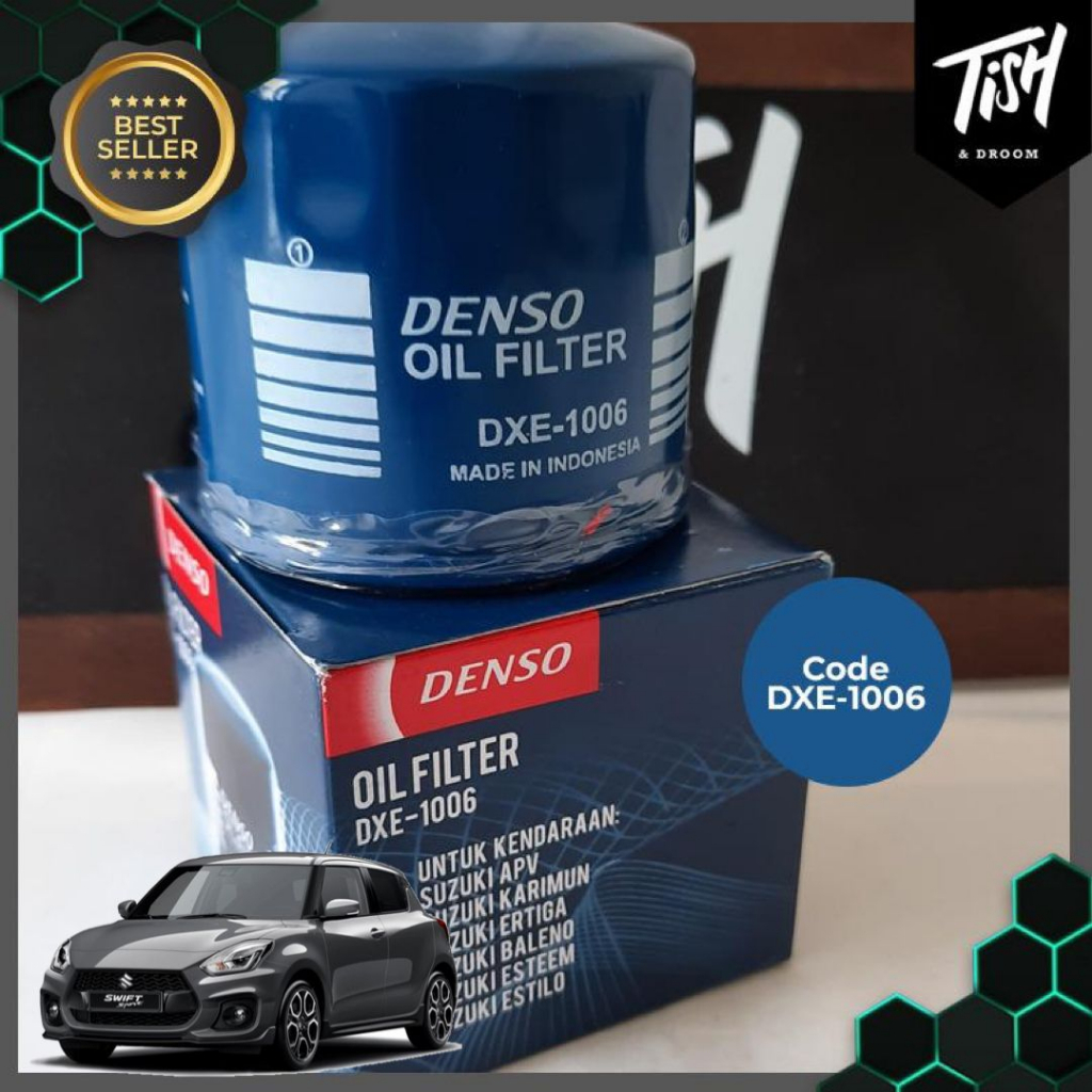 Jual Denso DXE 1006 Oil Filter Suzuki Swift Filter Oli Mobil | Shopee ...