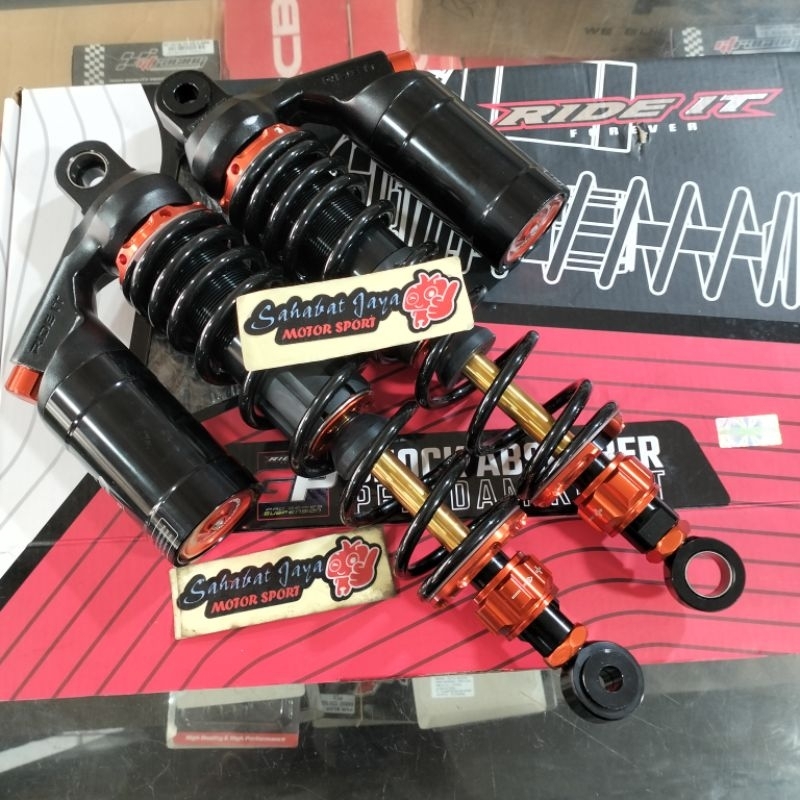 Jual Shock Tabung Ride IT GP Premium Black Series As Gold Supra ...