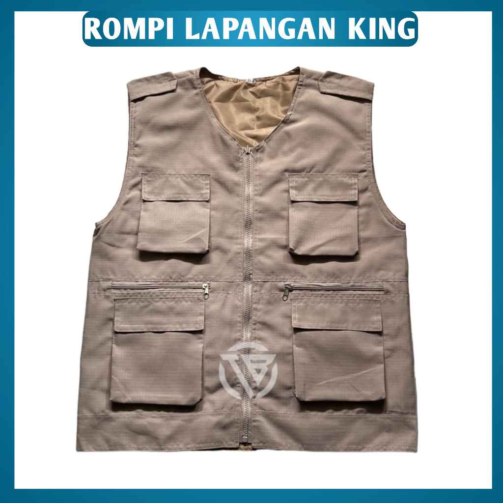 Jual Rompi Tactical King - Rompi Lapangan Multifungsi Outdoor - Rompi ...