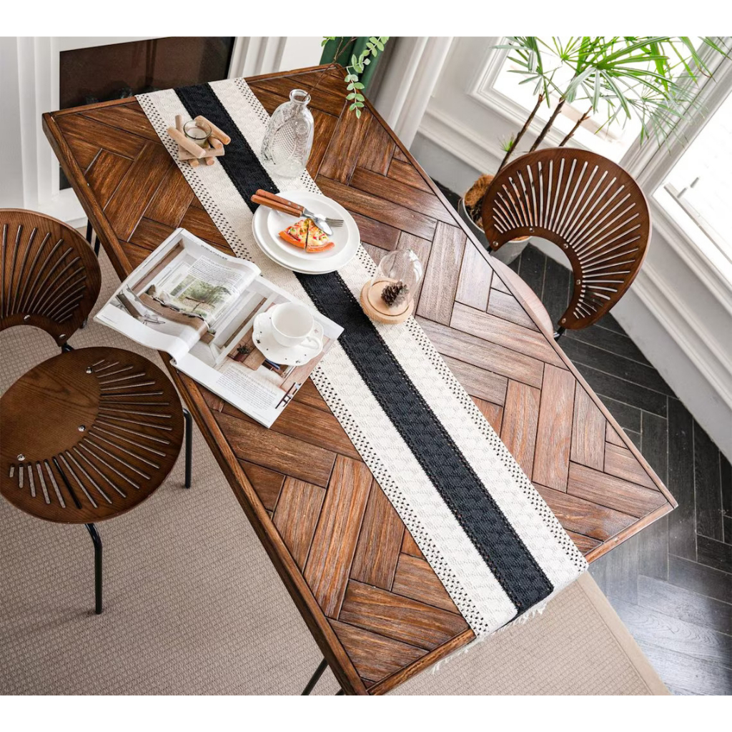 Jual Table Runner Nordic / Taplak Meja Makan Tamu Simple Premium Middle ...