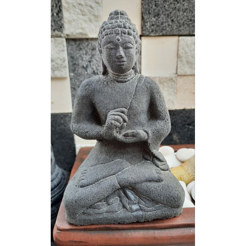 Jual MINIATUR PATUNG BUDHA DUDUK / PATUNG BUDHA DUDUK PAJANGAN HIASAN ...