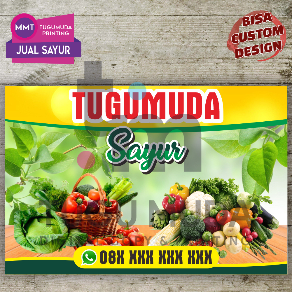 Jual Cetak Spanduk|Banner|MMT - SAYUR-BUAH-PASAR | Shopee Indonesia