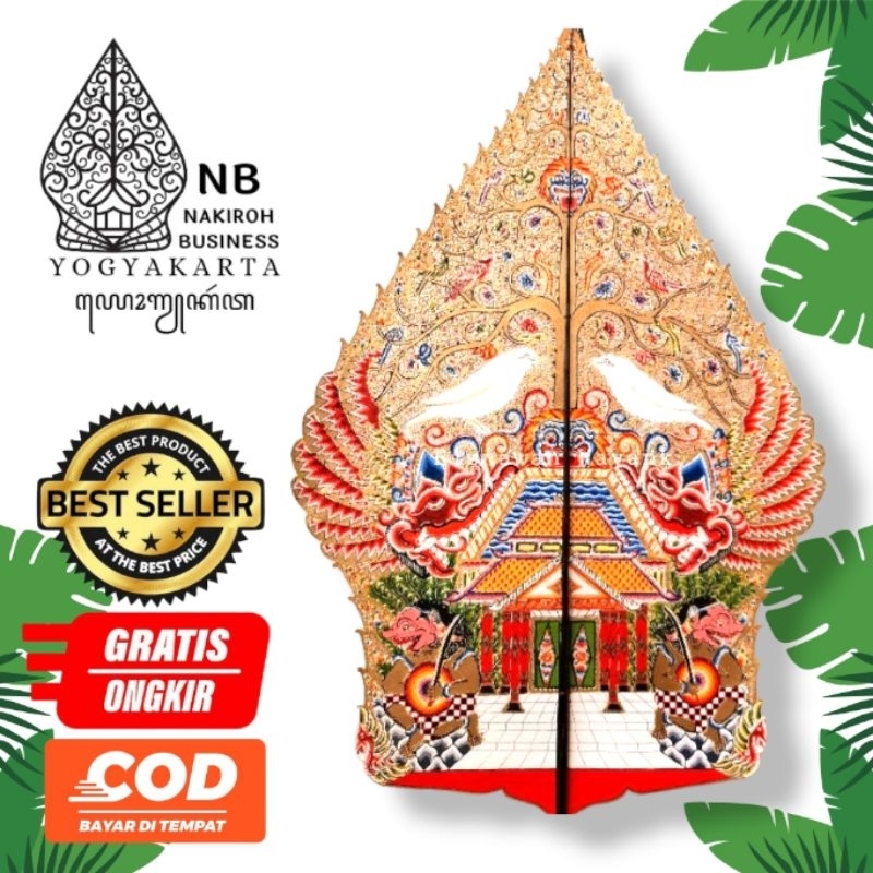 Jual NAKIROHBUSINESS Gunungan Kayon Jumbo Prodo Emas Wayang Kulit ...