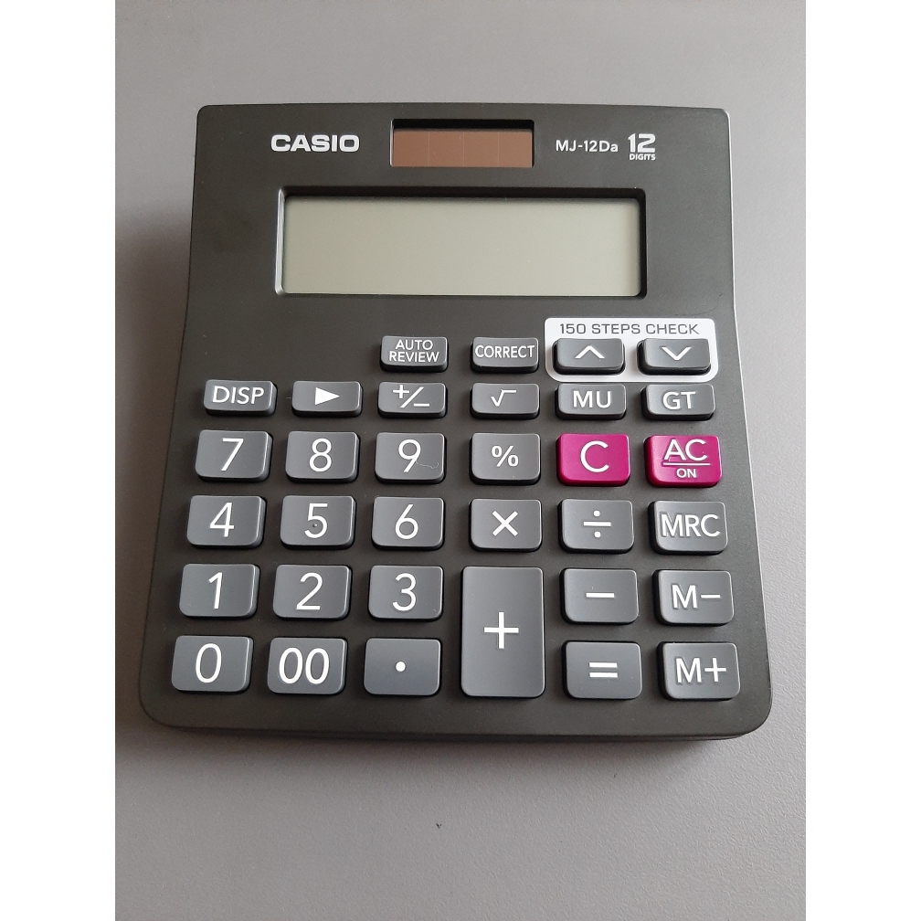 Jual Casio Check & Correct Calculator Desktop Calculator MJ 12 d a MJ12 ...