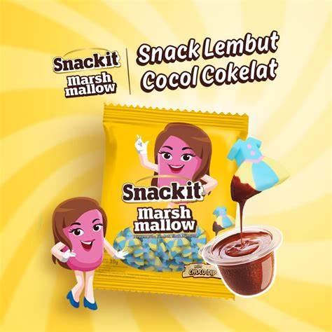 Jual Rora n Friends : 1 Renceng isi 10 / Marshmallow Snackit permen ...