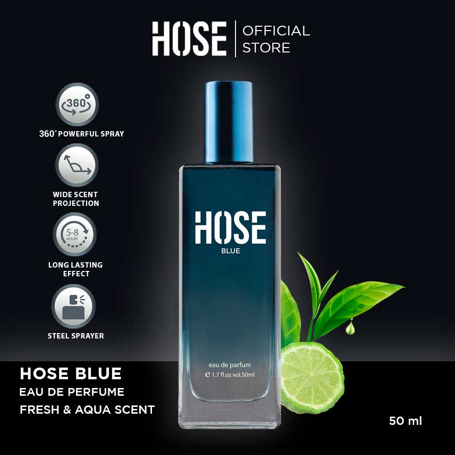 Jual HOSE Eau de Parfum Aqua Fresh Blue 50ml | Shopee Indonesia
