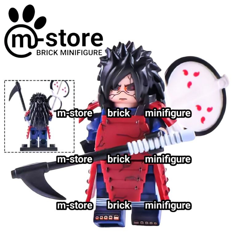 Jual brick naruto uchiha madara mini toy figure | Shopee Indonesia