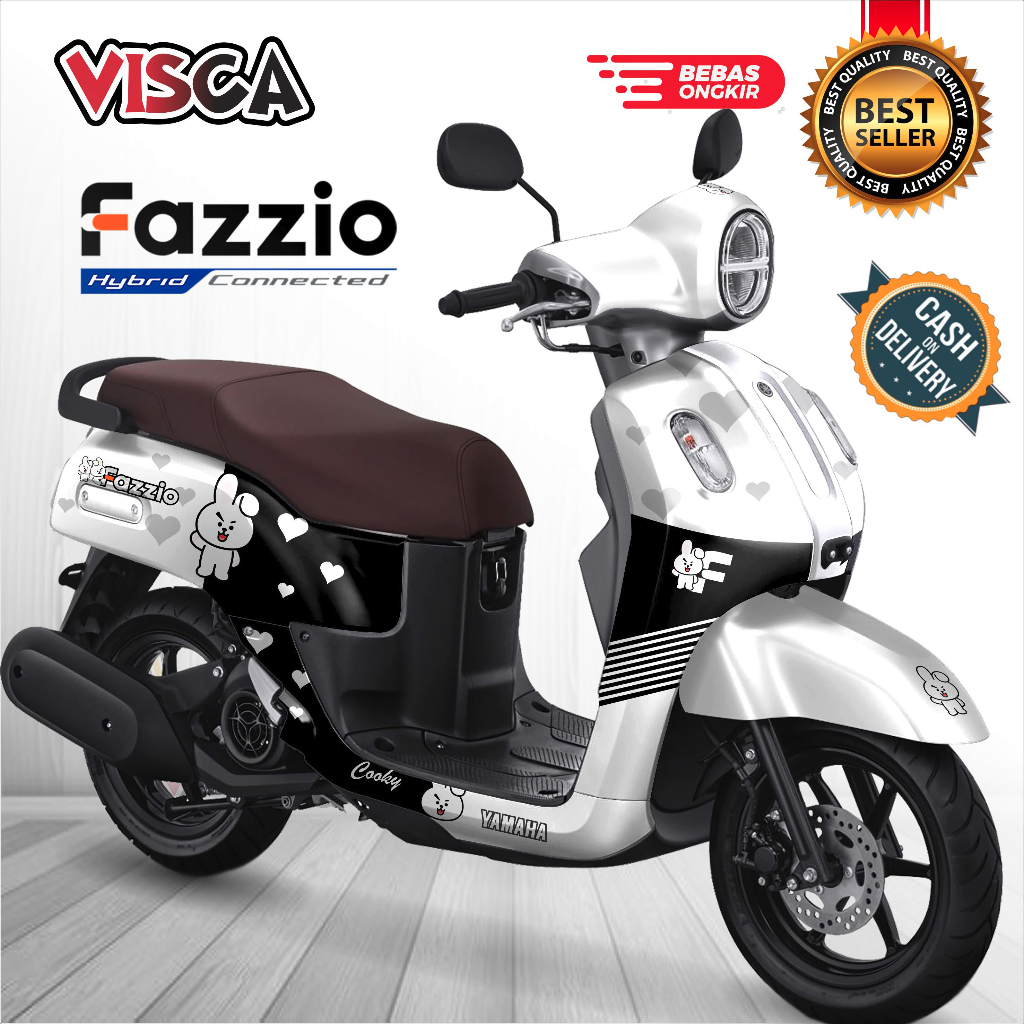 Jual Decal Yamaha Fazzio Full Body Stiker Fazzio Variasi Full Body ...