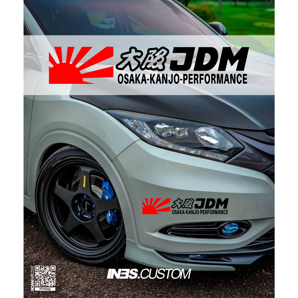 Jual stiker bamper mobil stiker jdm | Shopee Indonesia