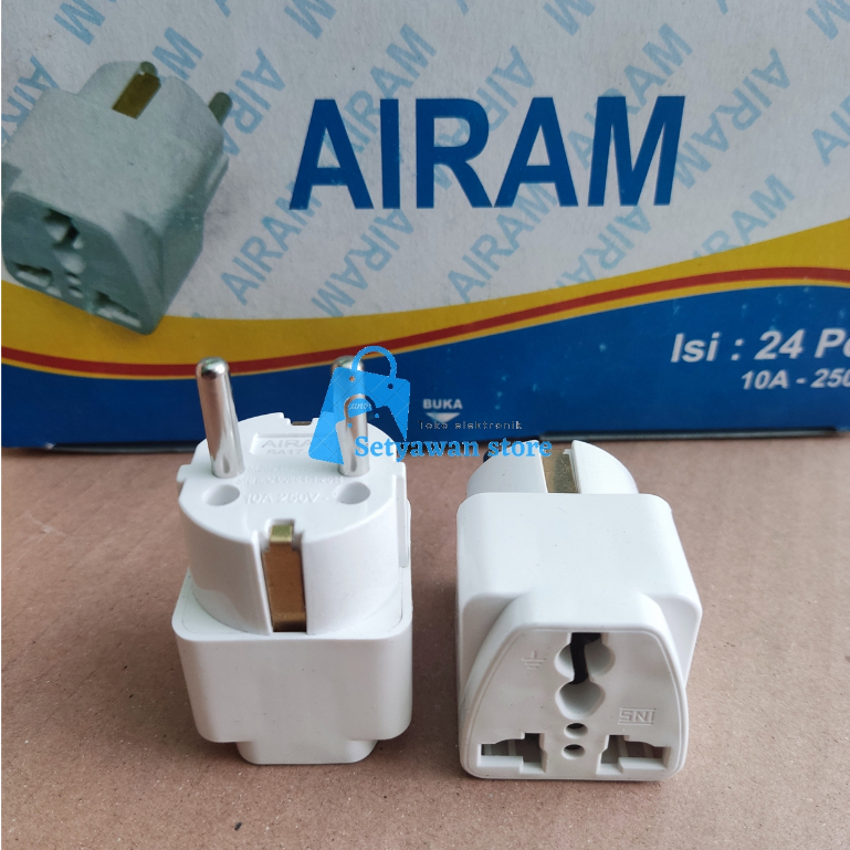 Jual Over Steker Colokan Listrik Multifungsi Terminal Kuningan | Shopee ...