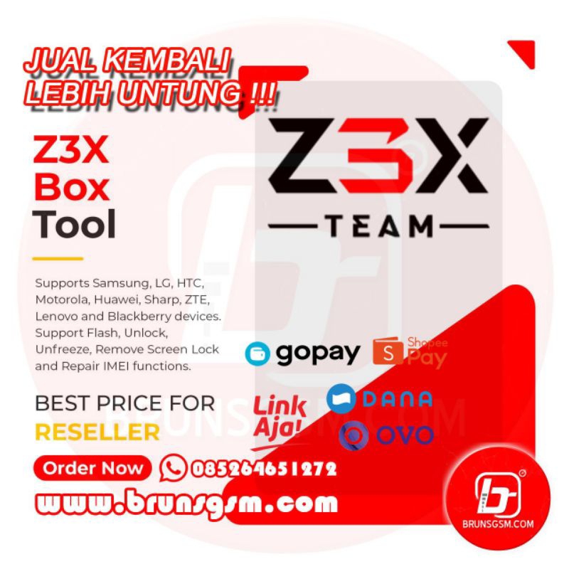 Jual Z3X BOX-Dongle (Aktivasi & Credit Unlock) | Shopee Indonesia