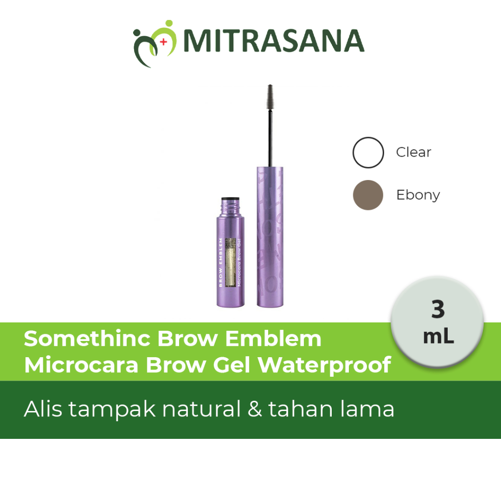 Jual SOMETHINC BROW EMBLEM Microcara Brow Gel Waterproof-Maskara Alis ...