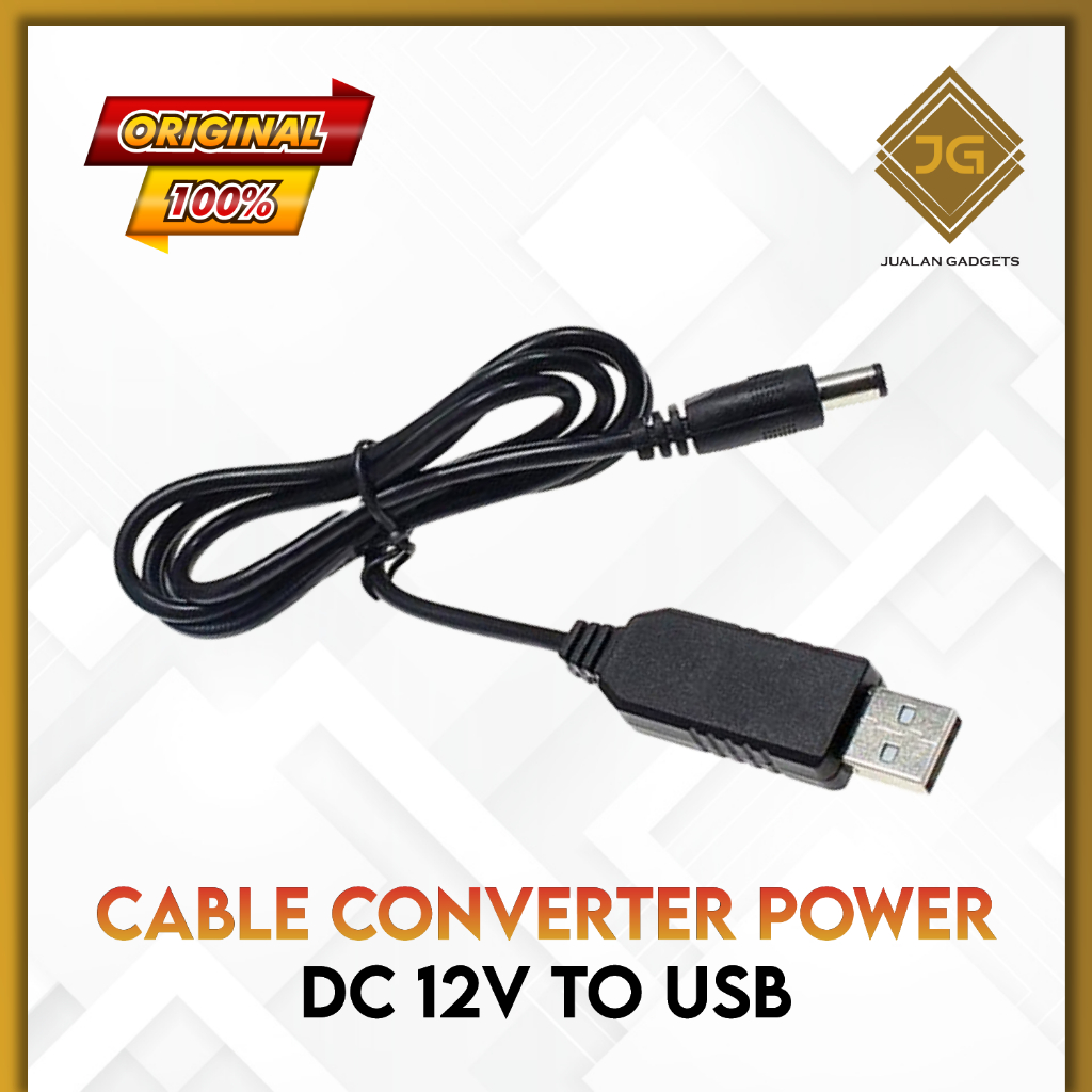 Jual Kabel Power USB DC 12V Powerbank Ke Modem Orbit | Shopee Indonesia