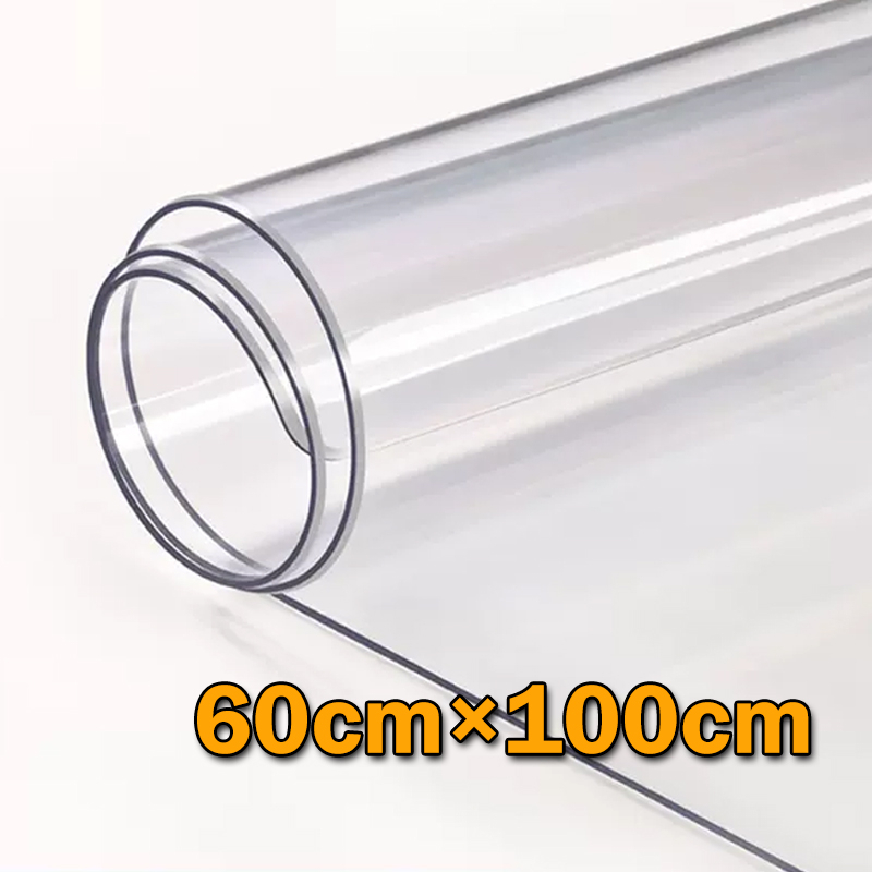 Jual Taplak Meja Bening Transparan Bahan Mika Plastik Taplak Meja Makan PVC Transparan BISA ...