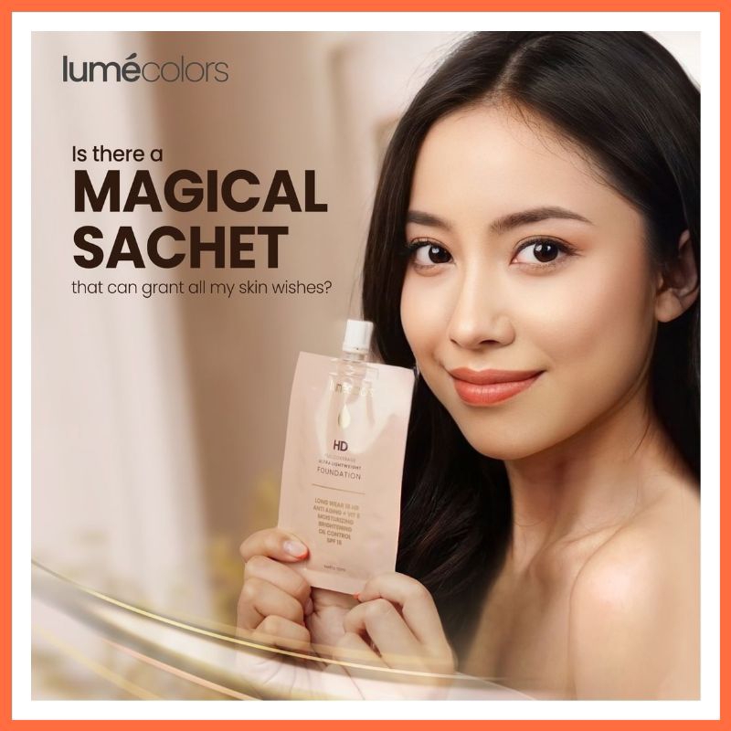 Jual Foundation sachet Lumecolors | Shopee Indonesia