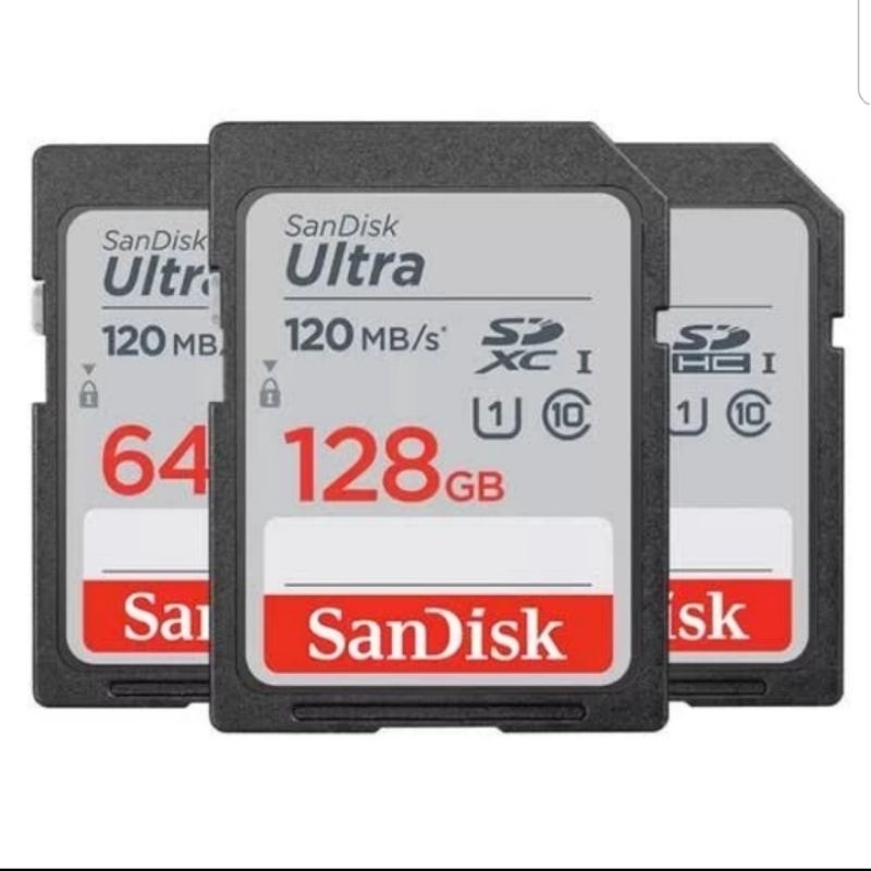 Jual Sandisk ultra original, memory card sdhc sdxc SD card 16gb/32gb ...