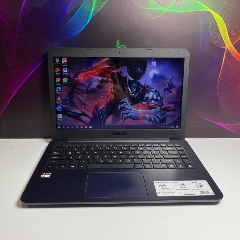 Jual Laptop Asus E402W AMD E2 Ram 4GB HDD 500GB Win 10 Siap Pakai ...
