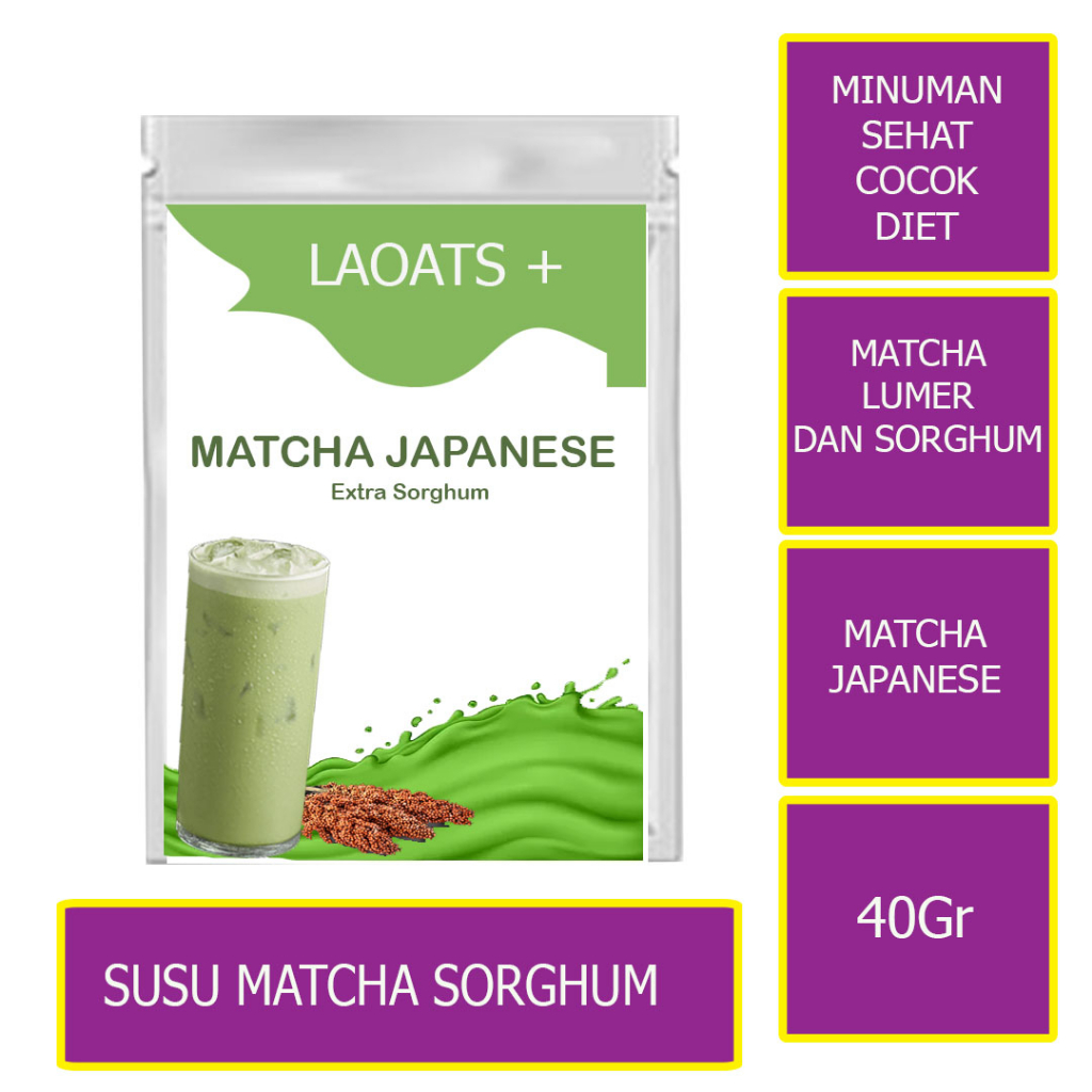 Jual matcha oat diet susu bubuk matcha diet penurun berat badan sorghum ...