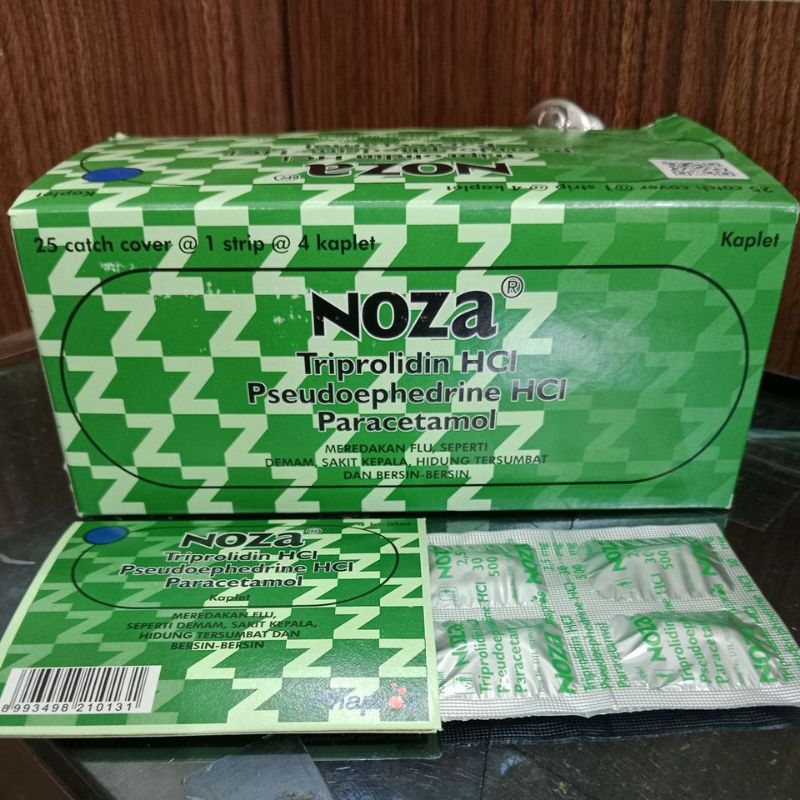Jual Noza (1 Strip@4 Kaplet) | Shopee Indonesia