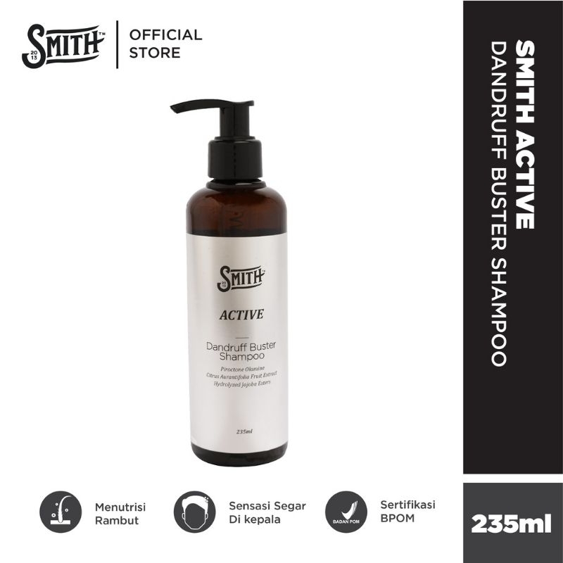 Jual Smith Active Dandruff Buster Shampoo 235ml 235 ml | Shopee Indonesia