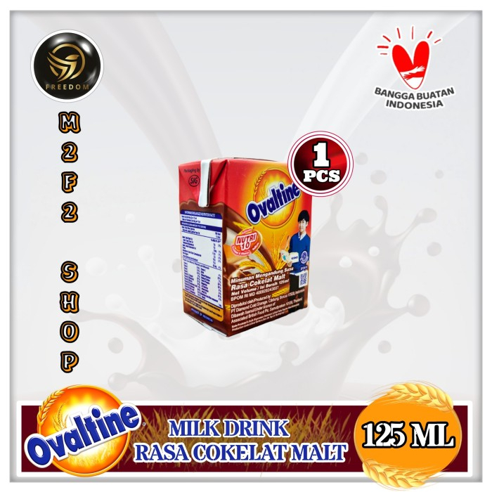 Jual Ovaltine Milk Kotak UHT Chocolate Malt | Susu Cokelat - 125 ml (Kemasan Satuan) | Shopee ...