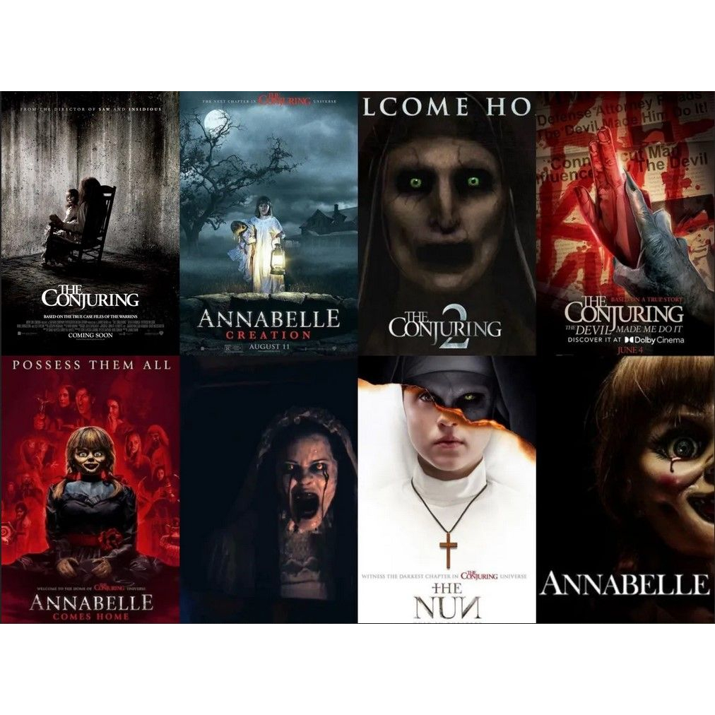 Jual The Conjuring Universe 1-8 (2013 - 2021) | Shopee Indonesia