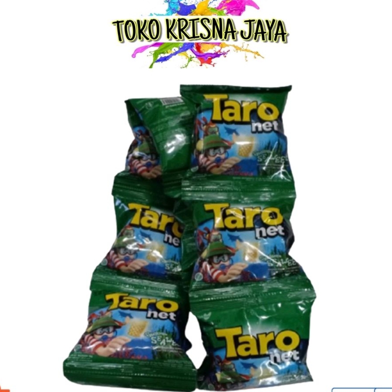 Jual TARO NET RASA POTATO BBQ | SEAWEED NETTO 10 PCS X 9 GR | Shopee ...