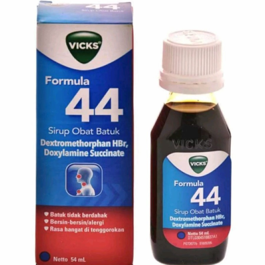 Jual Vicks Formula 44 Dewasa 27ml - Sirup Obat Batuk Dewasa | Shopee ...