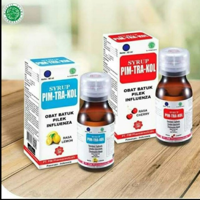 Jual Syrup Pim Tra Kol 60ml - Sirup Pimtrakol Sirup Batuk | Shopee ...