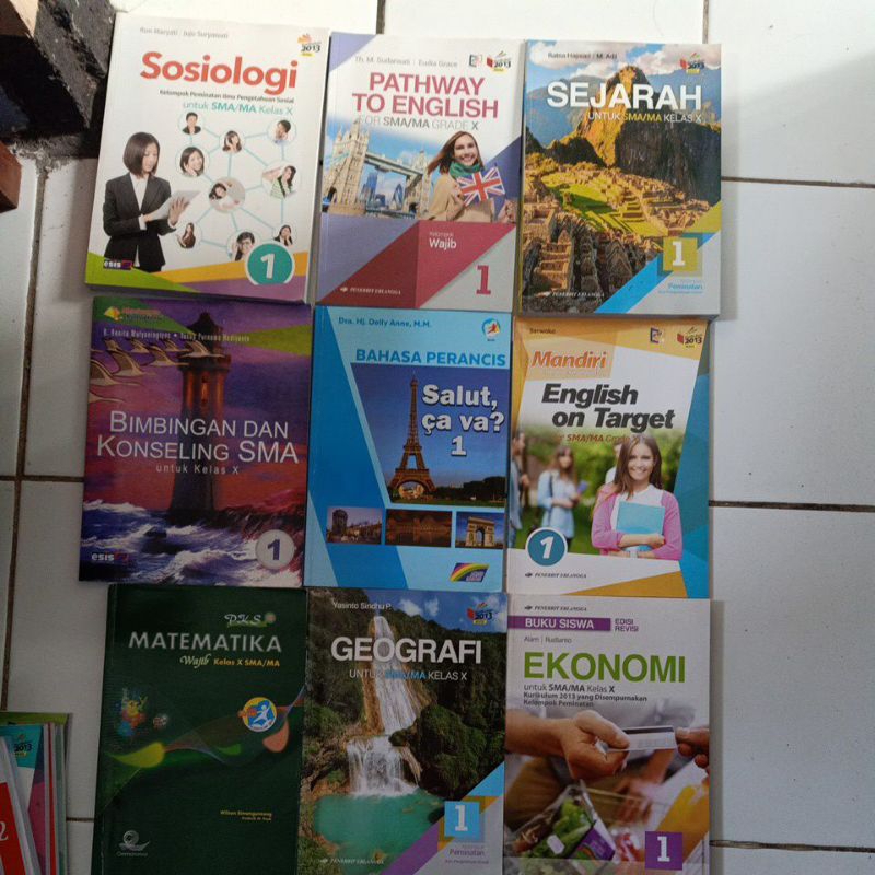 Jual Buku Pelajaran SMA/MA Kelas X | Shopee Indonesia