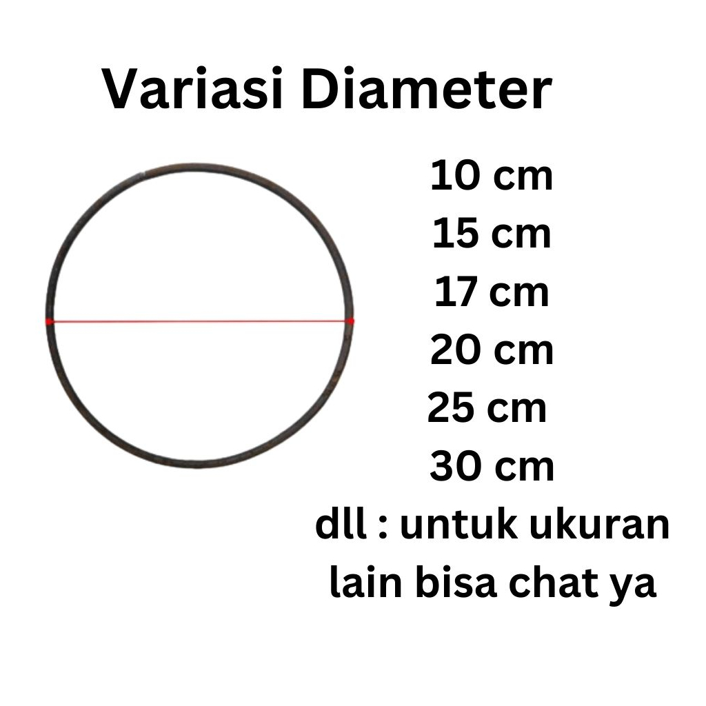 Jual besi beton 6mm /lingkaran besi ring besi bulat / dekorasi dari ...